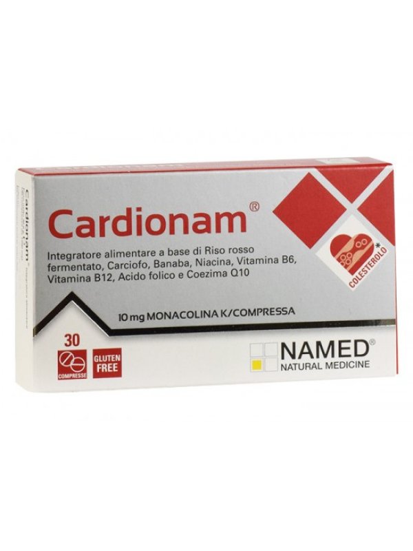 Cardionam - Integratore per il Controllo del Colesterolo - 30 Compresse