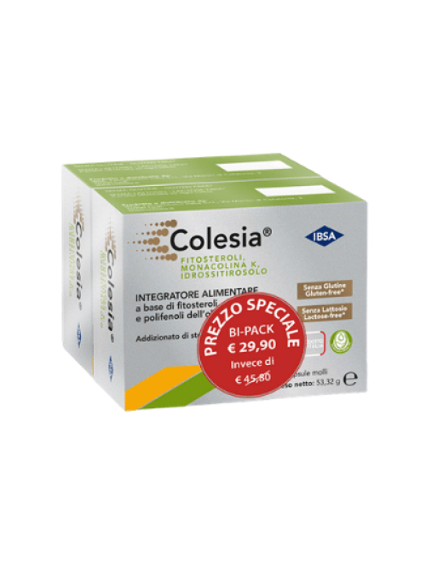 Colesia 30 + 30 Capsule Molli Bipack