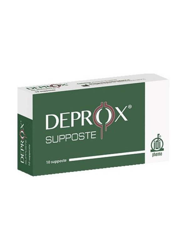Deprox - Integratore per Prostatite - 10 Supposte