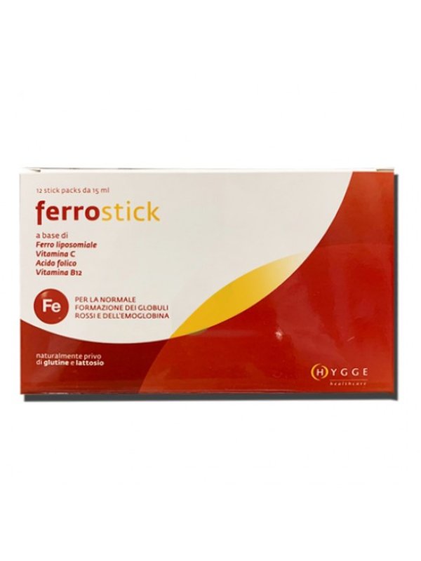 FERROSTICK 12 STICK PACKS 15 ML