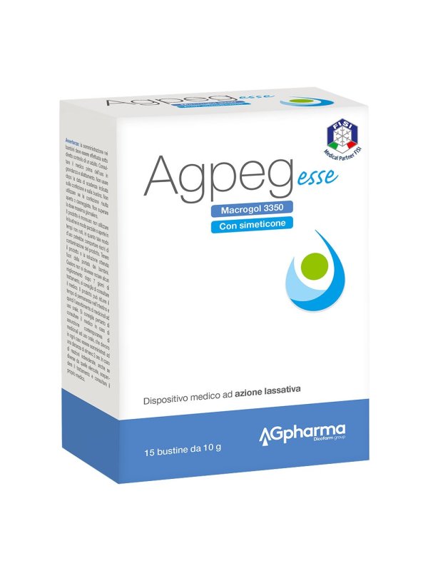 Agpeg Esse - Dispositivo per il Trattamento della Stitichezza - 15 Bustine