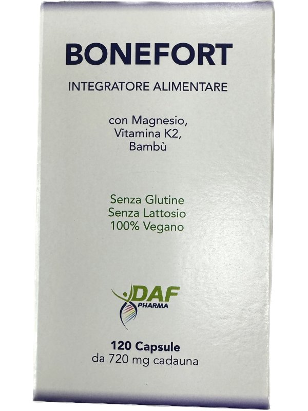 Bonefort Integratore per Osteoporosi 120 Capsule