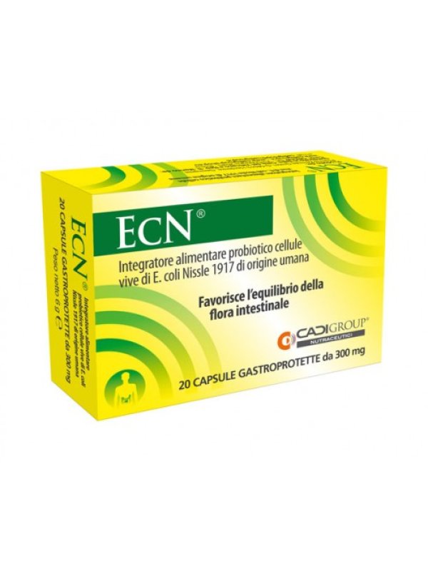 EcN - Integratore di Probiotici - 20 Capsule Gastroprotette