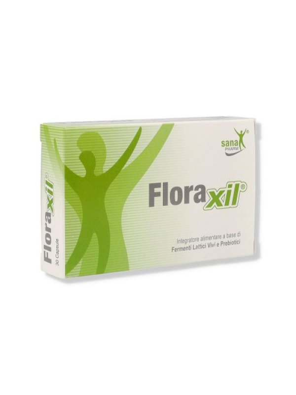 Floraxil Integratore Fermenti Lattici 30 Capsule
