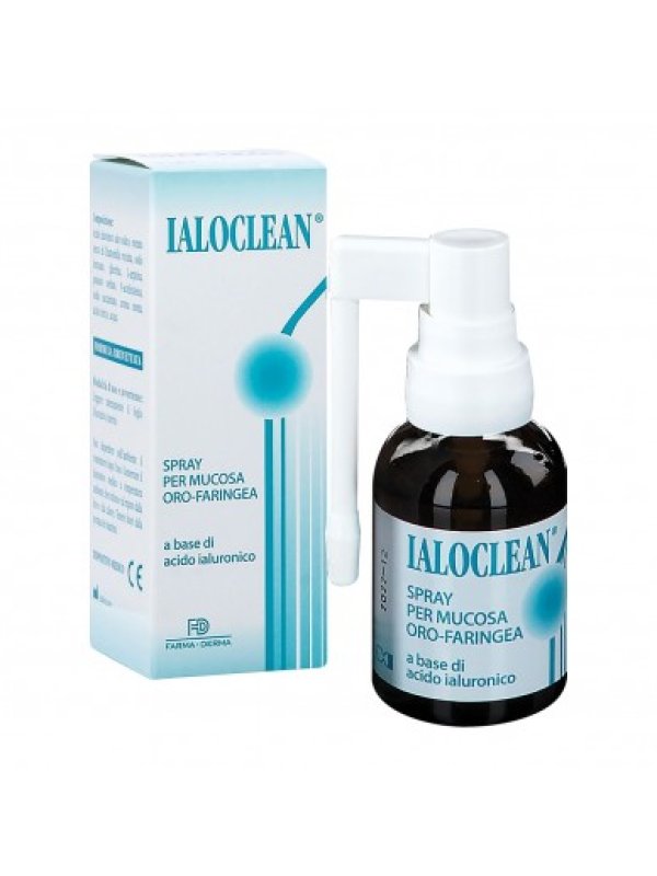 Ialoclean - Spray per Mucosa Oro-Faringea con Acido Ialuronico - 30 ml