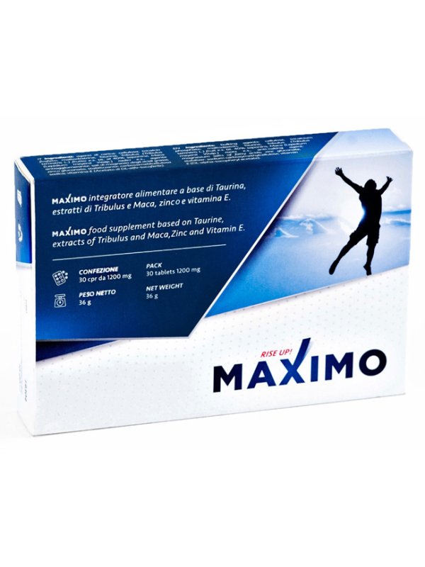Maximo Integratore Disfunzione Erettile 30 Compresse