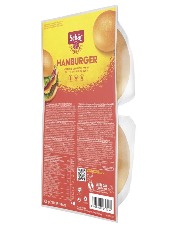 SCHAR PANINI HAMBURGER 4X75G